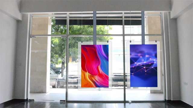 1° Double Sided Screen: Visibility in Both Directions to ENO