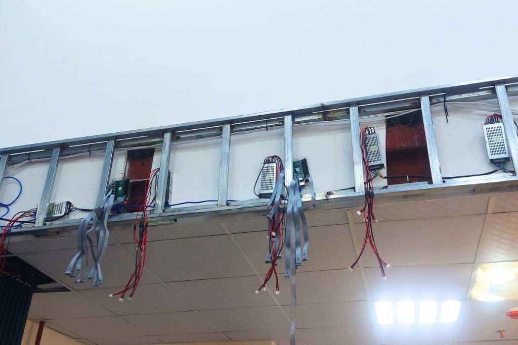 1° LED Installation at Arab Sea Trading: Success Story - ENO